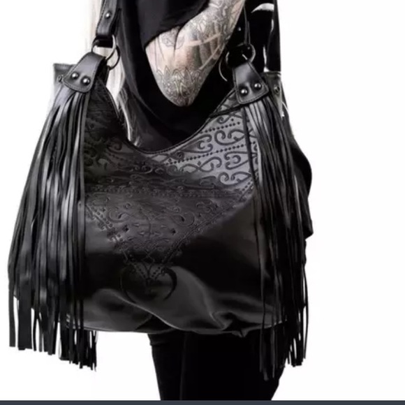 kill star | Bags | Killstar Belladonna Faux Leather Boho Bohemian ...